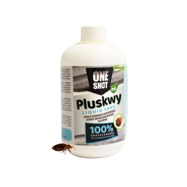 One Shot Liquid Sand 500 ml – spray na pluskwy, płynny piasek diatomitowy
